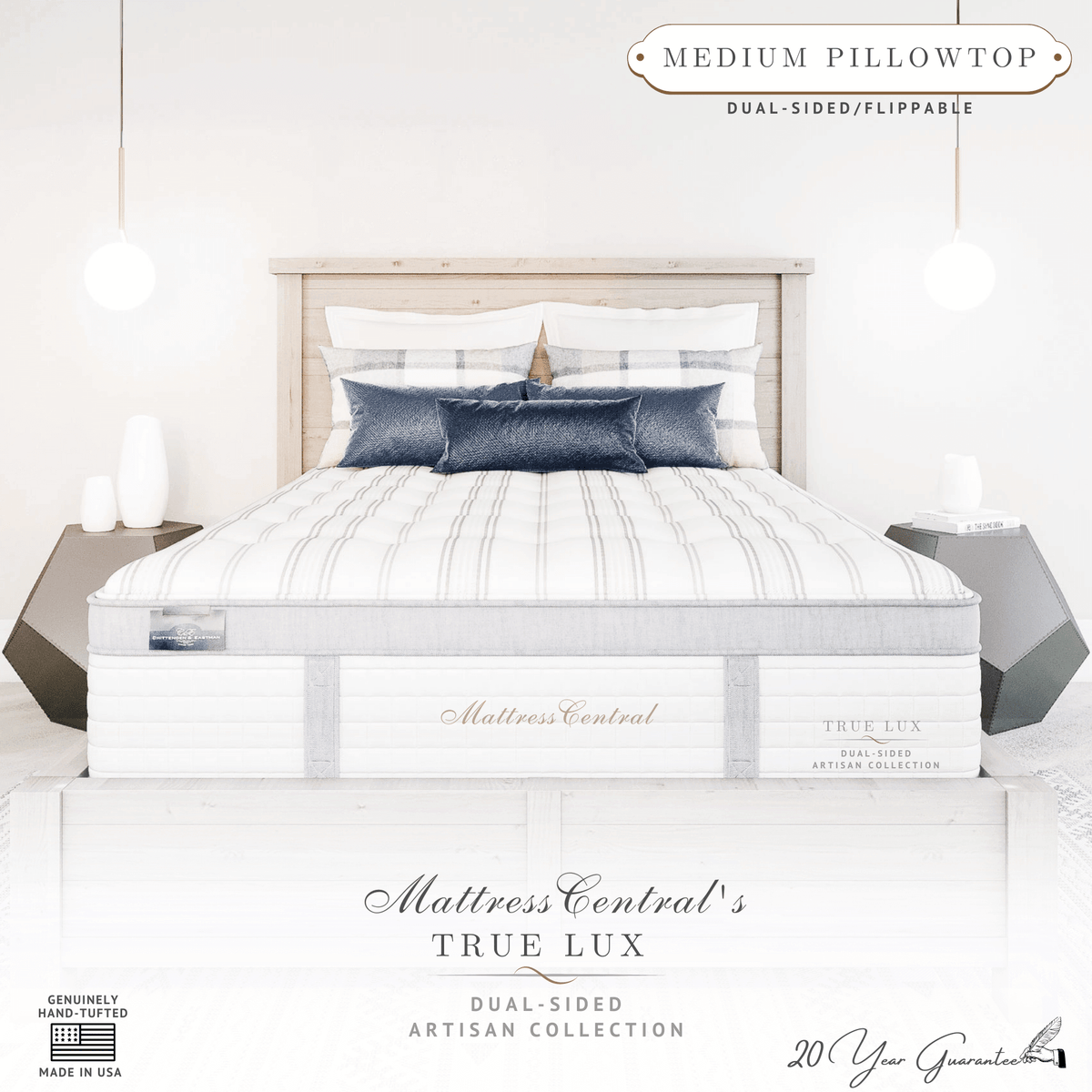 True Lux Medium Pillowtop Double-Sided Mattress | Mattress Central